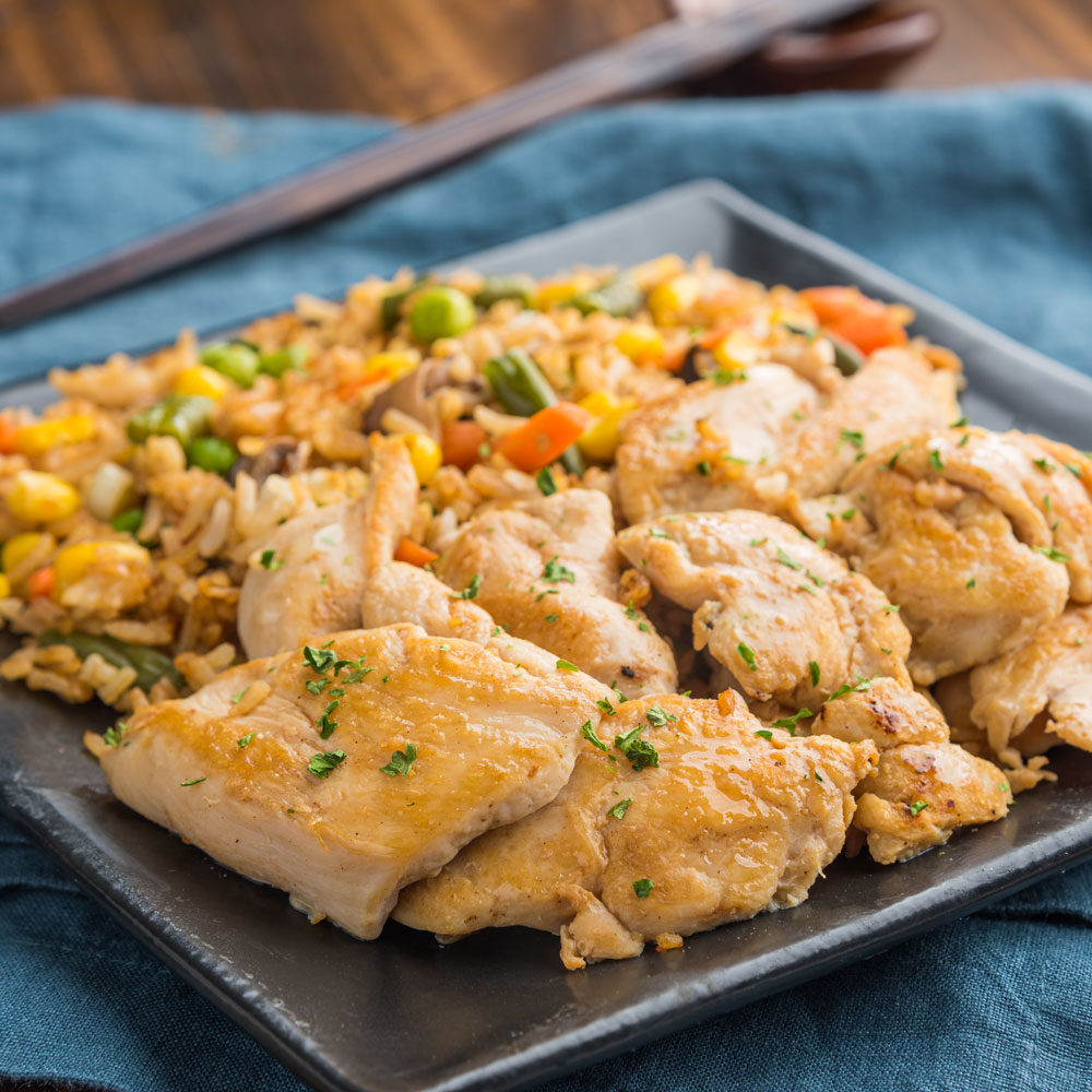 Chicken "Un-Fried Rice" - Smart Meals