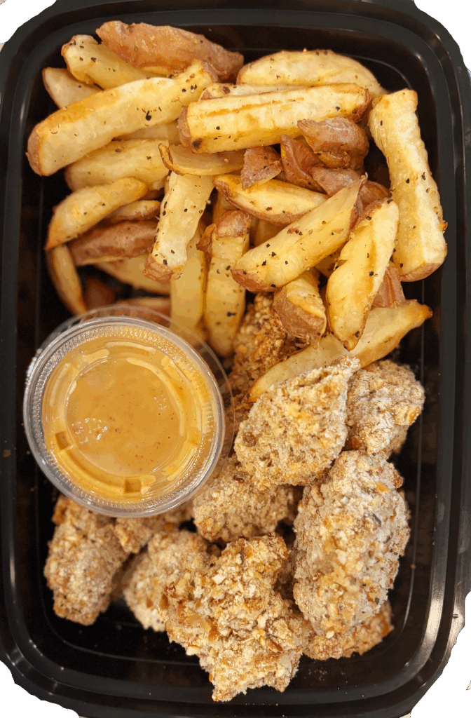 Pretzel Crusted Chicken Nuggets with Fries - Smart Meals